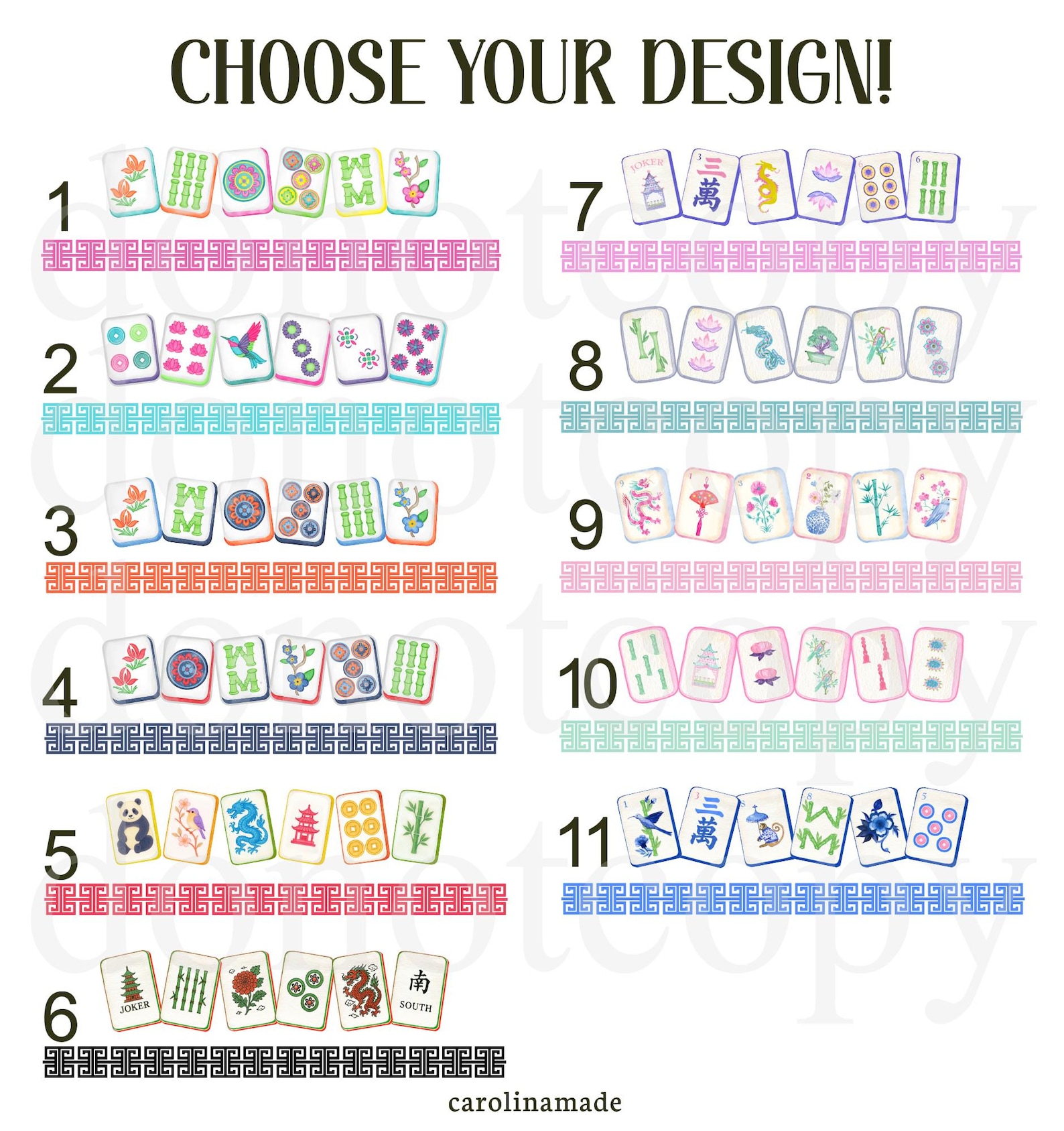 Mahjong Rules Helper Line Reader, Personalized Mahjong Line Finder ...