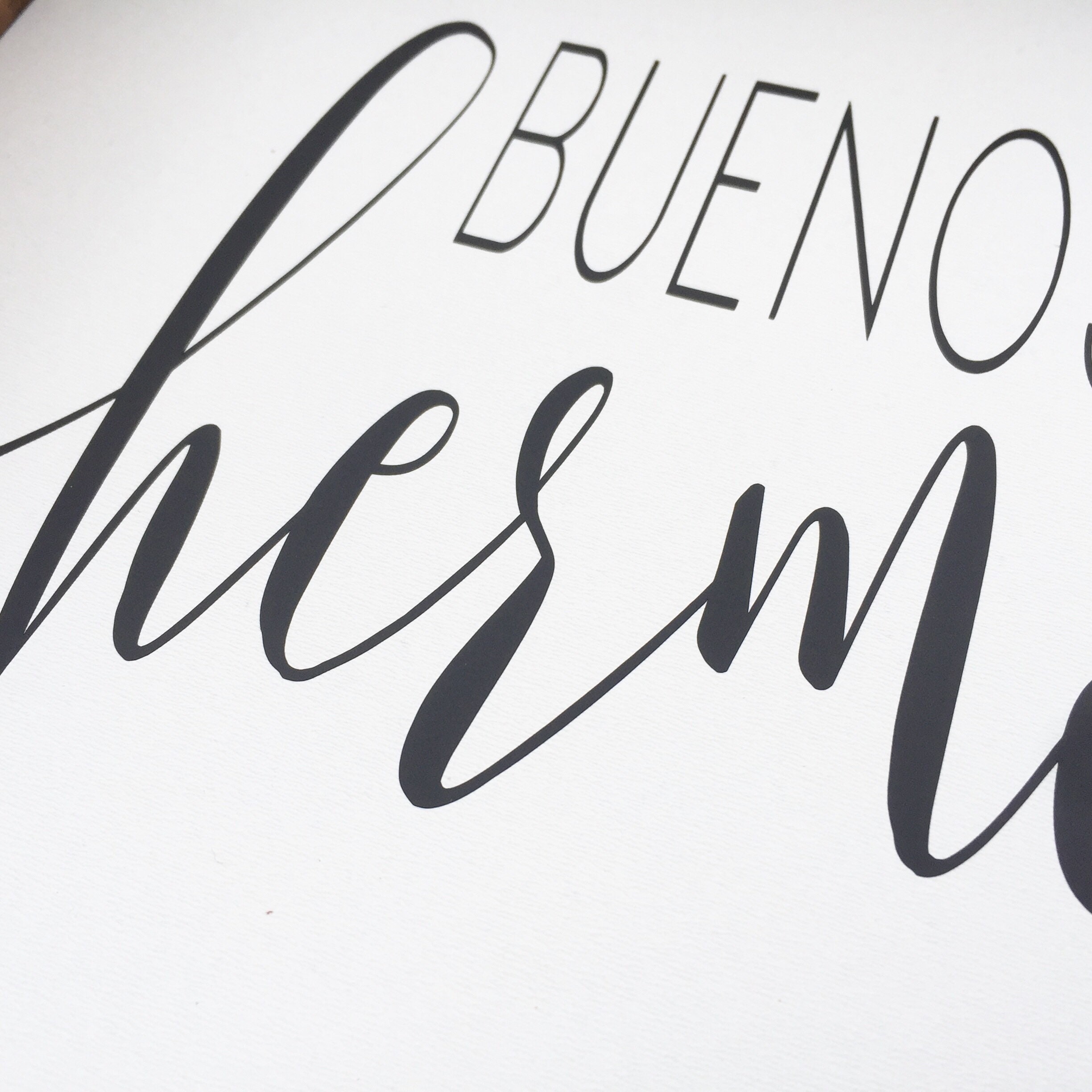 Hola Guapo Beunos Diaz Hermosa Sign Spanish Sign Set Master | Etsy