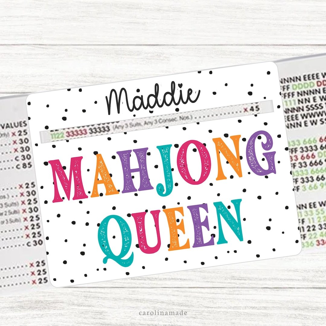 Mahj Queen Mahjong Line Reader, Personalized Mahjong Line Finder ...