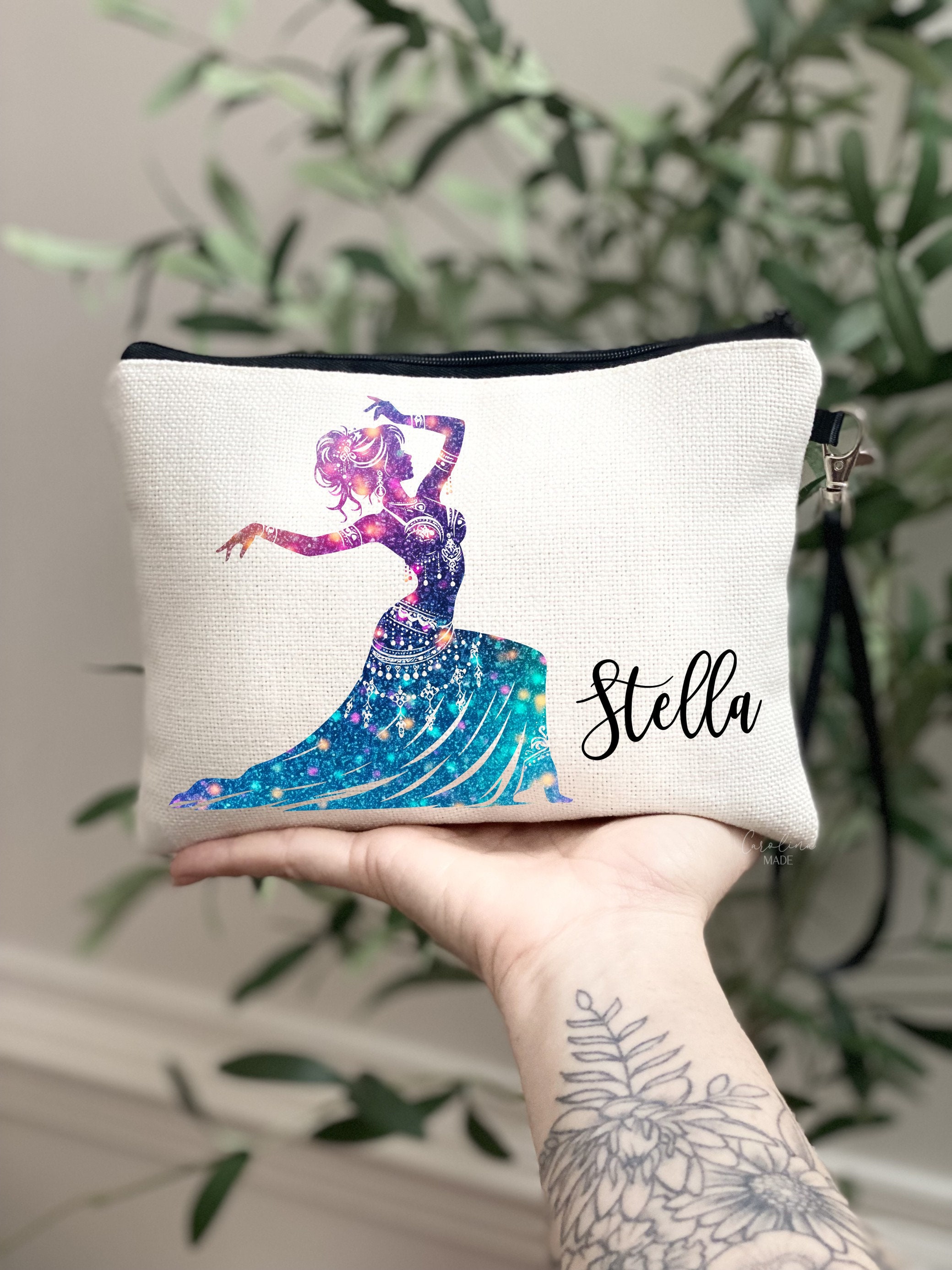 Belly Dancer Bag, Personalized Belly Dancing Gift Ideas, Makeup ...
