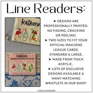 Mahjong Tips Line Reader, Personalized Mahjong Line Finder Accessory ...