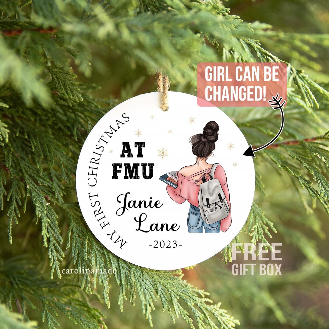 My First Year as a College Student Ornament, Christmas Student Ornament ...