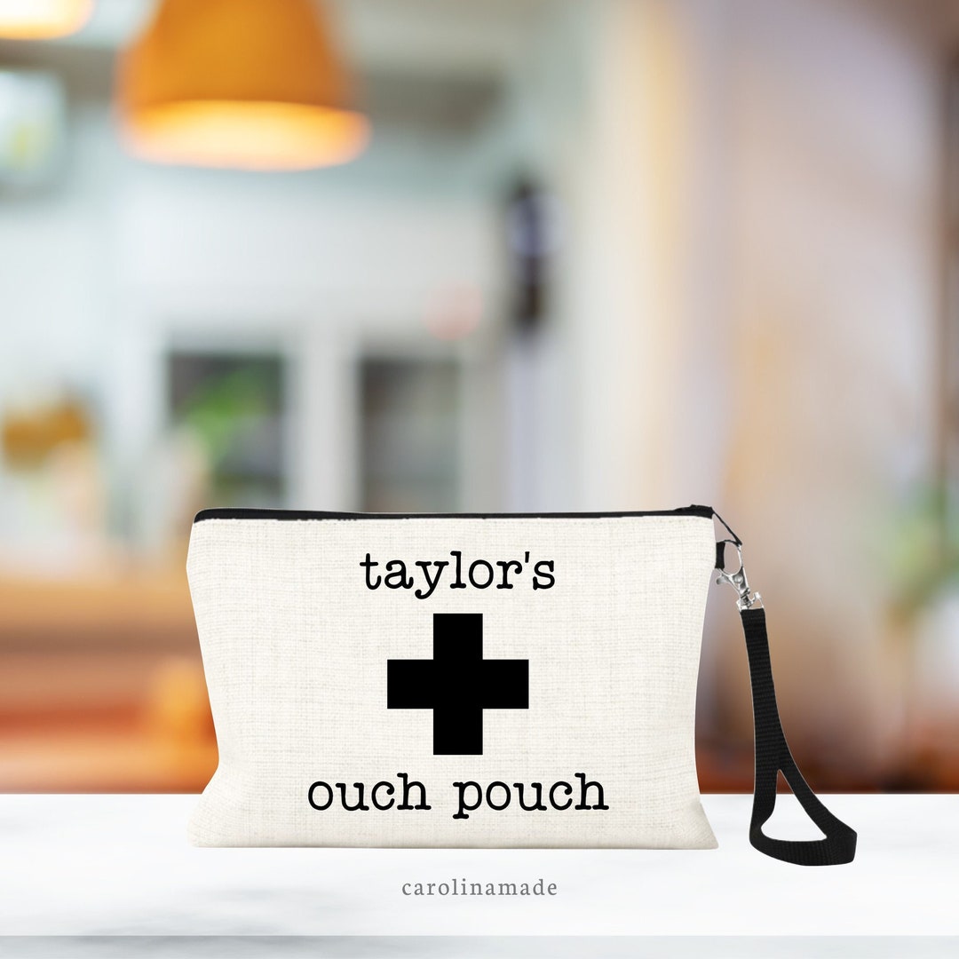 Personalized Ouch Pouch First Aid Bag, Travel Band-aid Kit, Diaper Bag ...