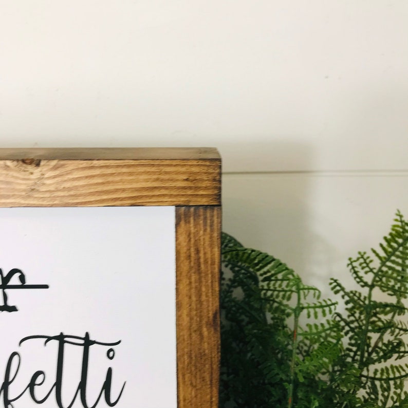 Dog Fur Sign Canine Confetti Home Decor Dog Lover Gift Wood | Etsy