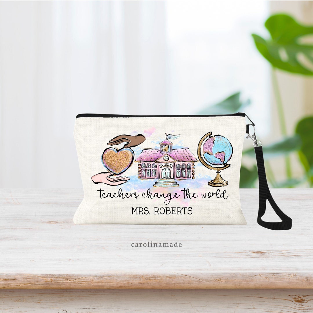 Teacher Appreciation Gift, Teachers Change the World, Personalized ...