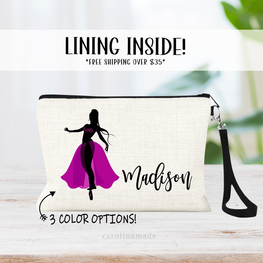 Belly Dancer Bag, Personalized Belly Dancing Gift Ideas, Makeup ...