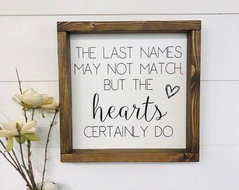 Last Names Do Not Match - Etsy