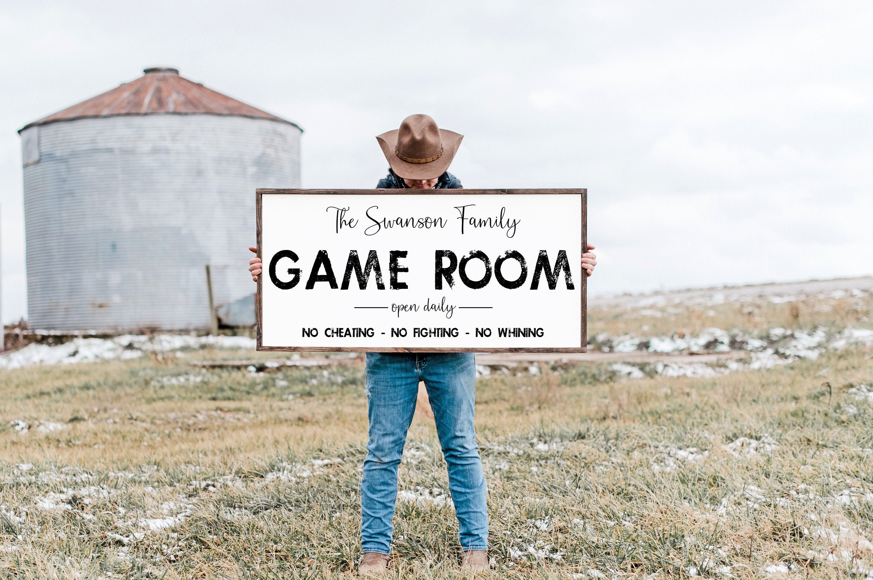 Personalized Game Room Sign No Cheating No Fighting No - Etsy