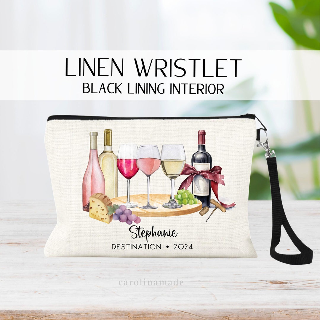 Wine Weekend Bag, Girls Winery Trip, Personalized Girls Weekend Bag ...