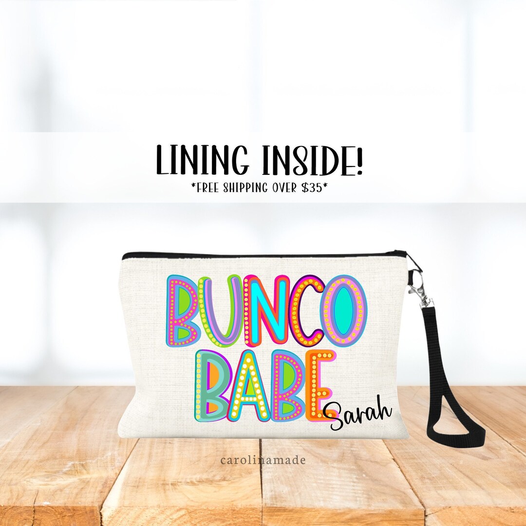 Personalized Bunco Babe Bag, Bunco Group Gift, Custom Gift for Bunco ...