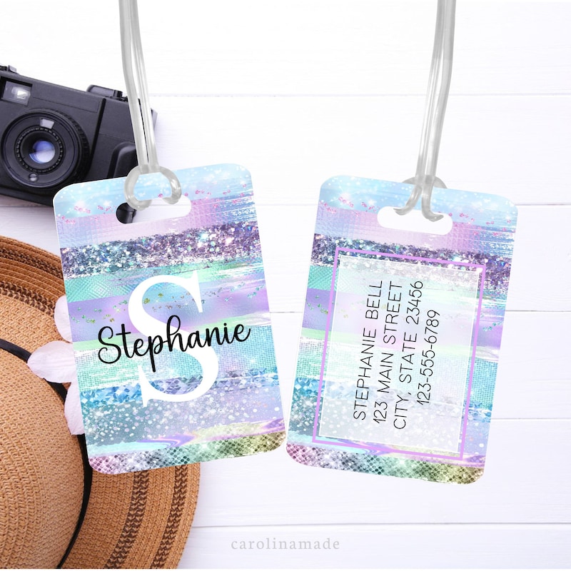 Kids Luggage Tags - Etsy