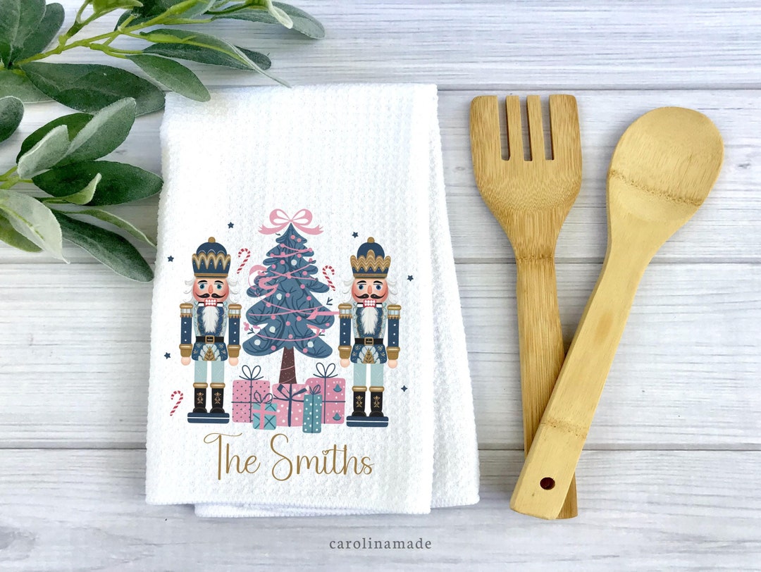 Nutcracker Christmas Hand Towel, Nutcracker Towel, Christmas Dish Towel ...