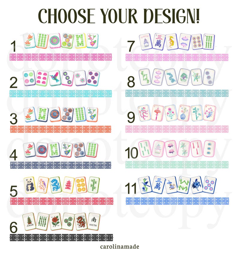 Mahjong Party Platter, Personalized Mahjong Plate, Mother's Day Gift ...
