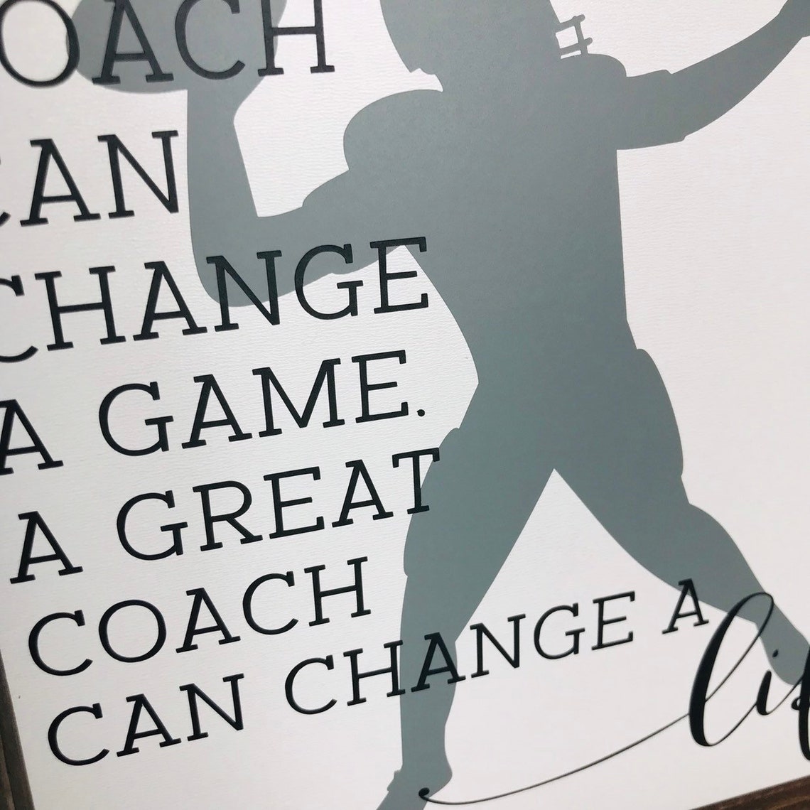 Coach Sign Coaches Gift End of Season Gift End of the - Etsy