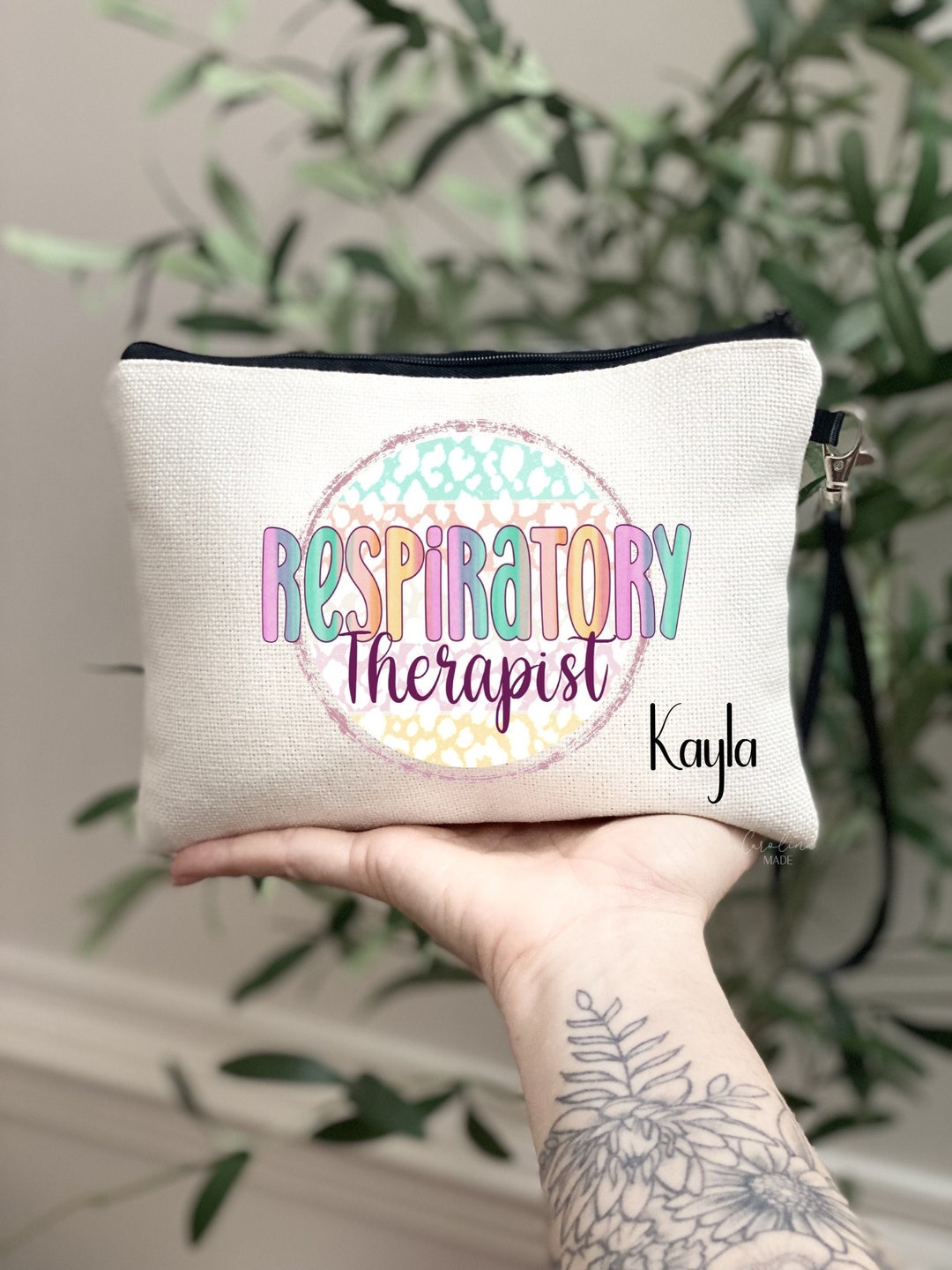 Respiratory Therapist Bag, Personalized Respiratory Tech Gift ...