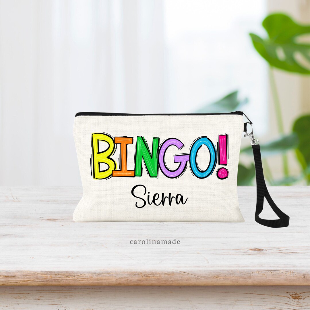 Bingo Money Bag, Personalized Bingo Bag, Gift for Bingo Lover, Lucky ...