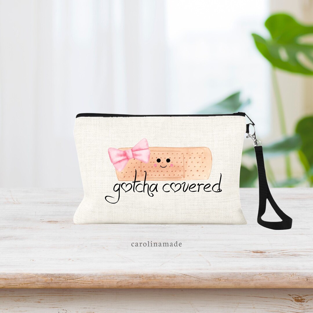 First Aid Bandaid Bag, Zipper Pouch for Bandages, Cute First Aid Pouch ...