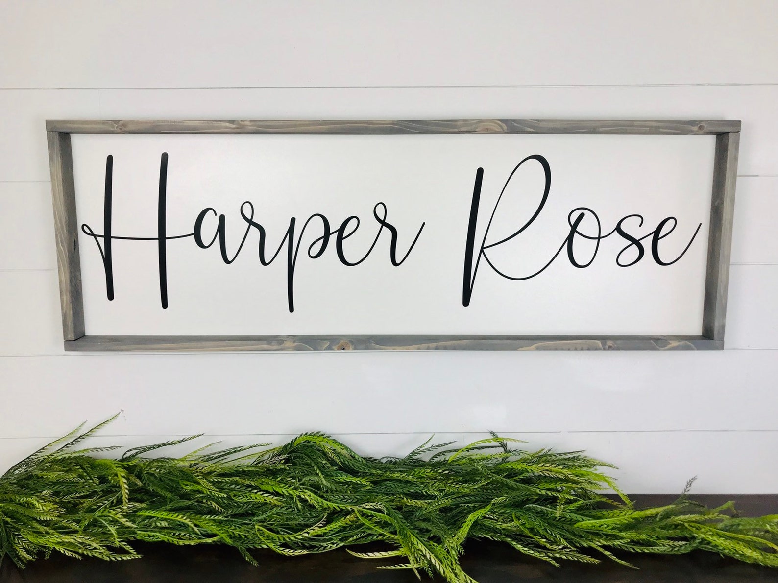 Nursery Name Sign Over Crib Nursery Decor Baby Shower Gift - Etsy