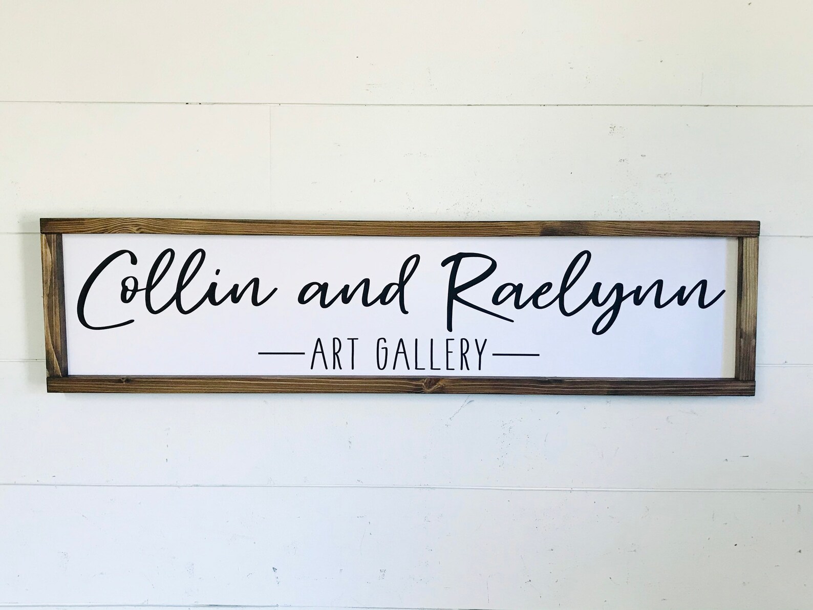 Kids Art Gallery Sign Childrens Art Display Sign Playroom - Etsy