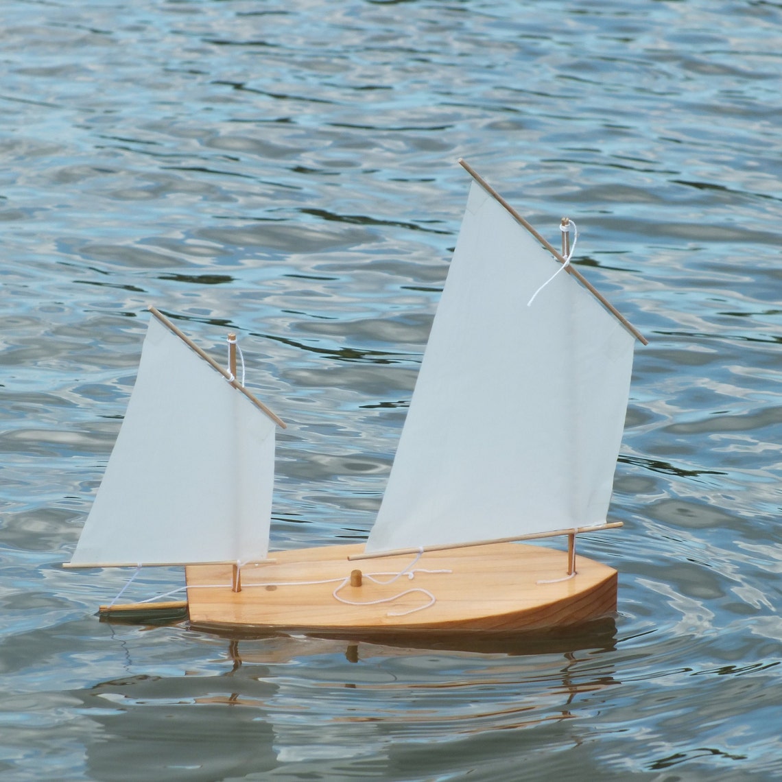 YAWL 11 Wood Model Sailboat Kit-a Seaworthy Small Ship Toy - Etsy