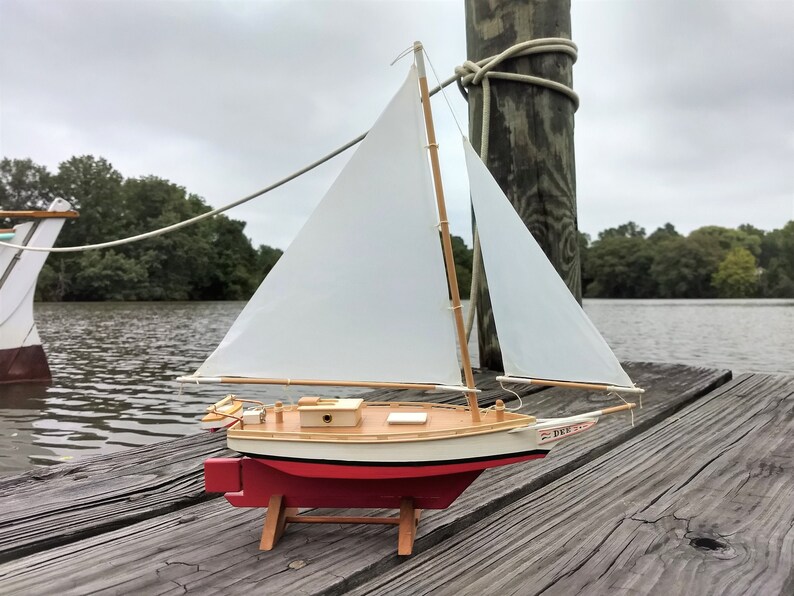 SKIPJACK 12 Wooden Model Boat Kit Toy Boat Sailing Kit A - Etsy