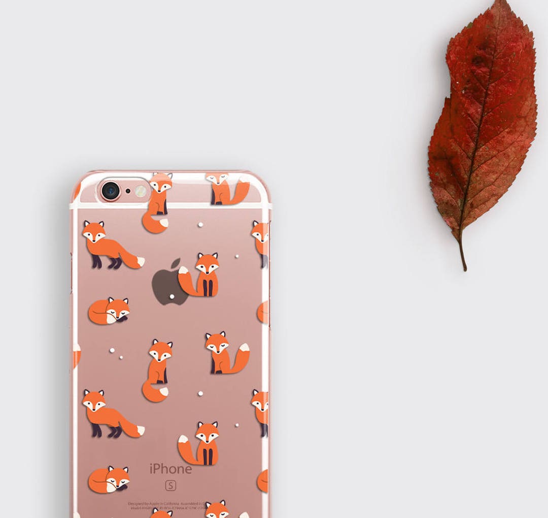 Fox iPhone 13 Pro Case Cute Foxes Samsung Cover for Animal Lovers - Etsy