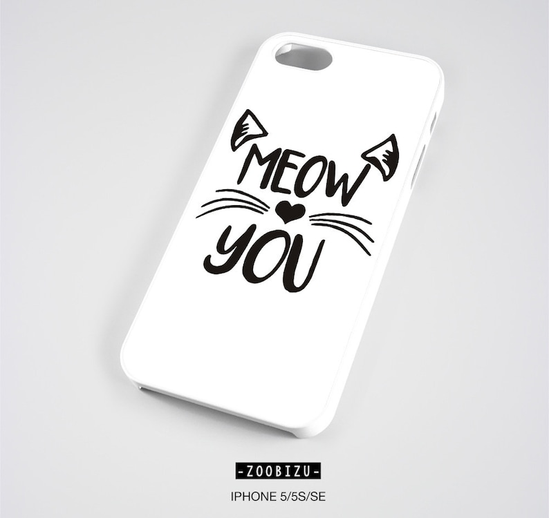 Cat lover Gift iPhone 6 Case Cat iPhone 6S Case Meow iPhone | Etsy