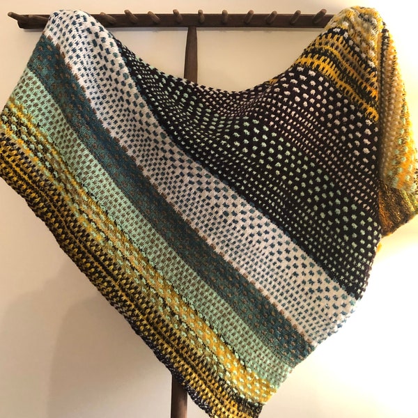 Nightshift Shawl Pattern - Etsy