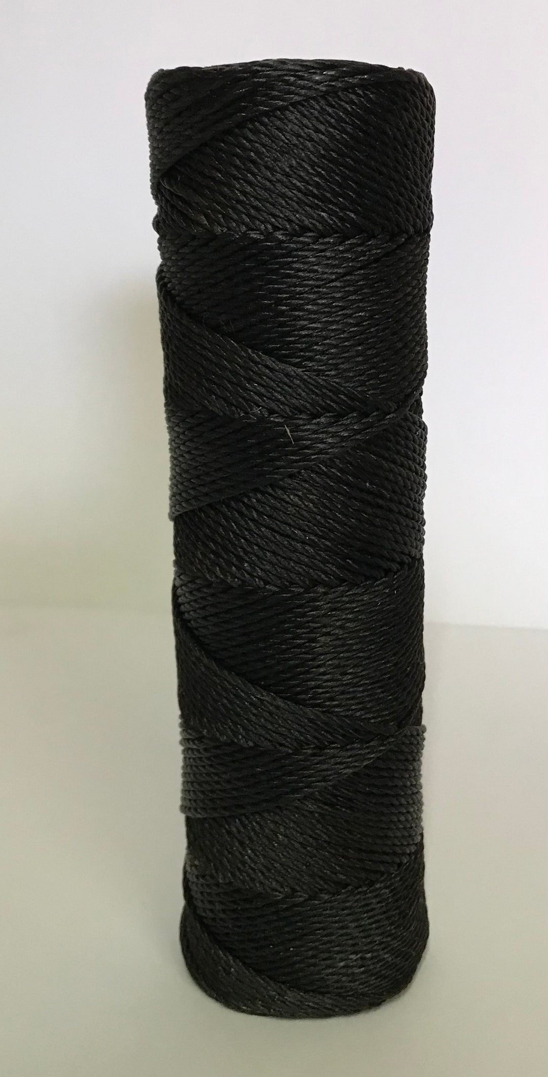 Fish #18 (1.52 Mm) Bank Line Tarred Twisted 4 Oz. Spool 249 FT. Nylon ...