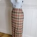 Stunning Basler, Ankle Length, Wool Fitted Skirt in Camel With Red and ...