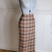 Stunning Basler, Ankle Length, Wool Fitted Skirt in Camel With Red and ...