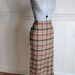 Stunning Basler, Ankle Length, Wool Fitted Skirt in Camel With Red and ...