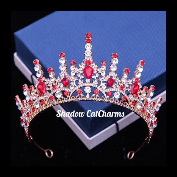 Red Queen Crown - Etsy