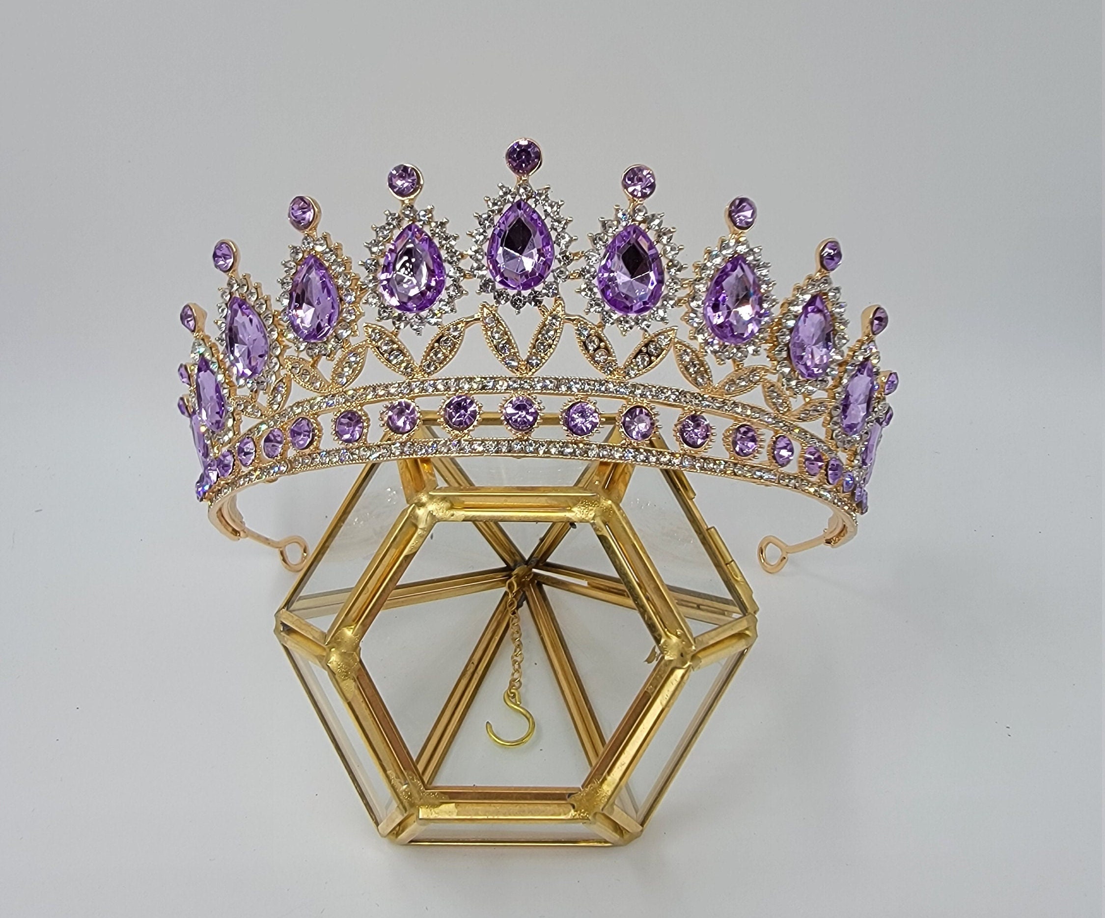 Purple And Gold Crown
