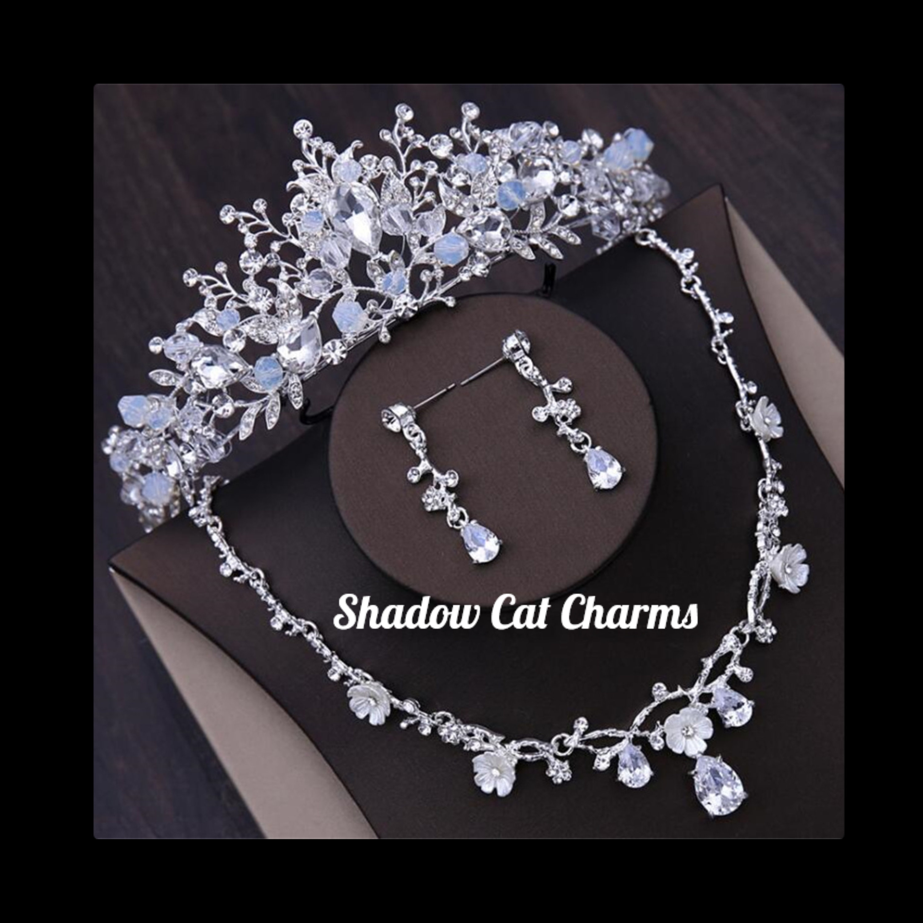 Baroque Handmade Crystal Beads Bridal Jewelry Sets Rhinestone - Etsy