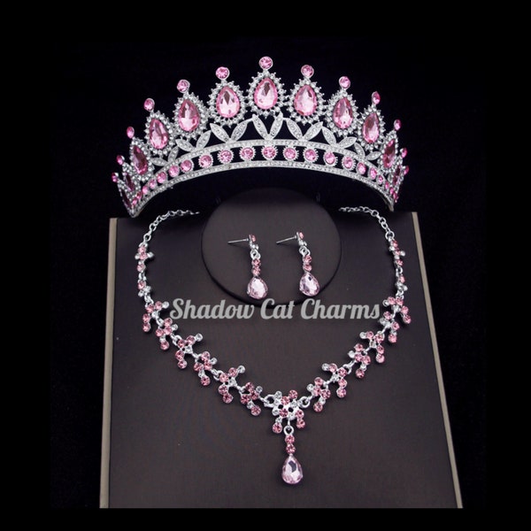 Pink Tiara - Etsy