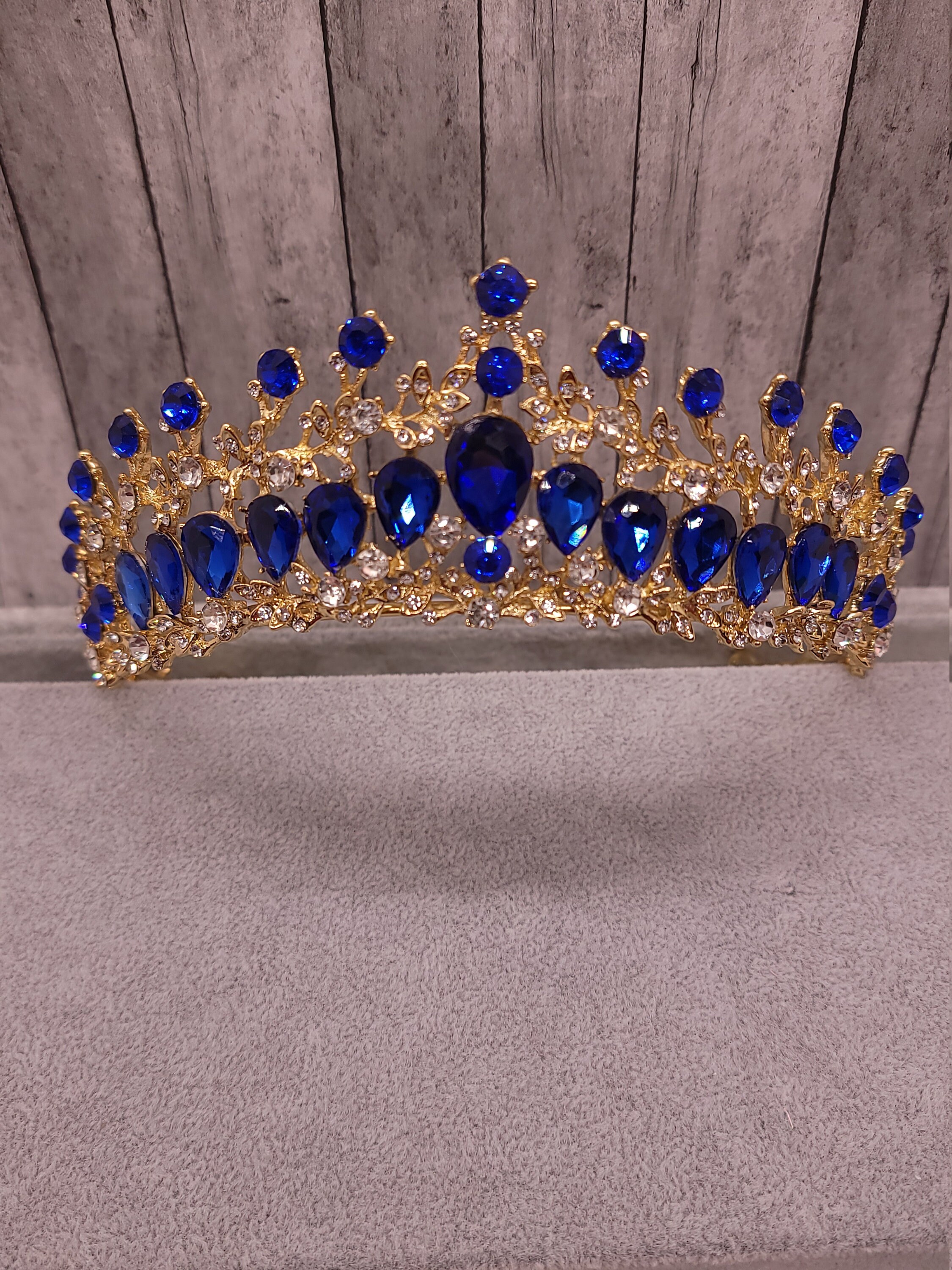 Blue Wedding Tiaras