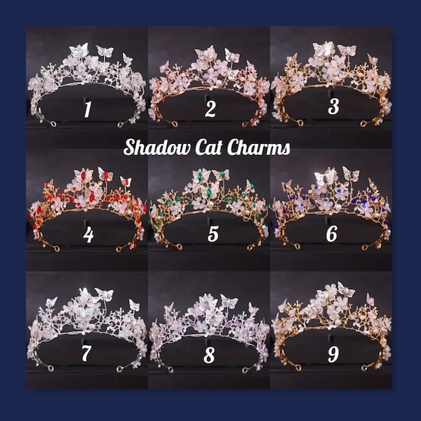 Butterfly Crown - Etsy