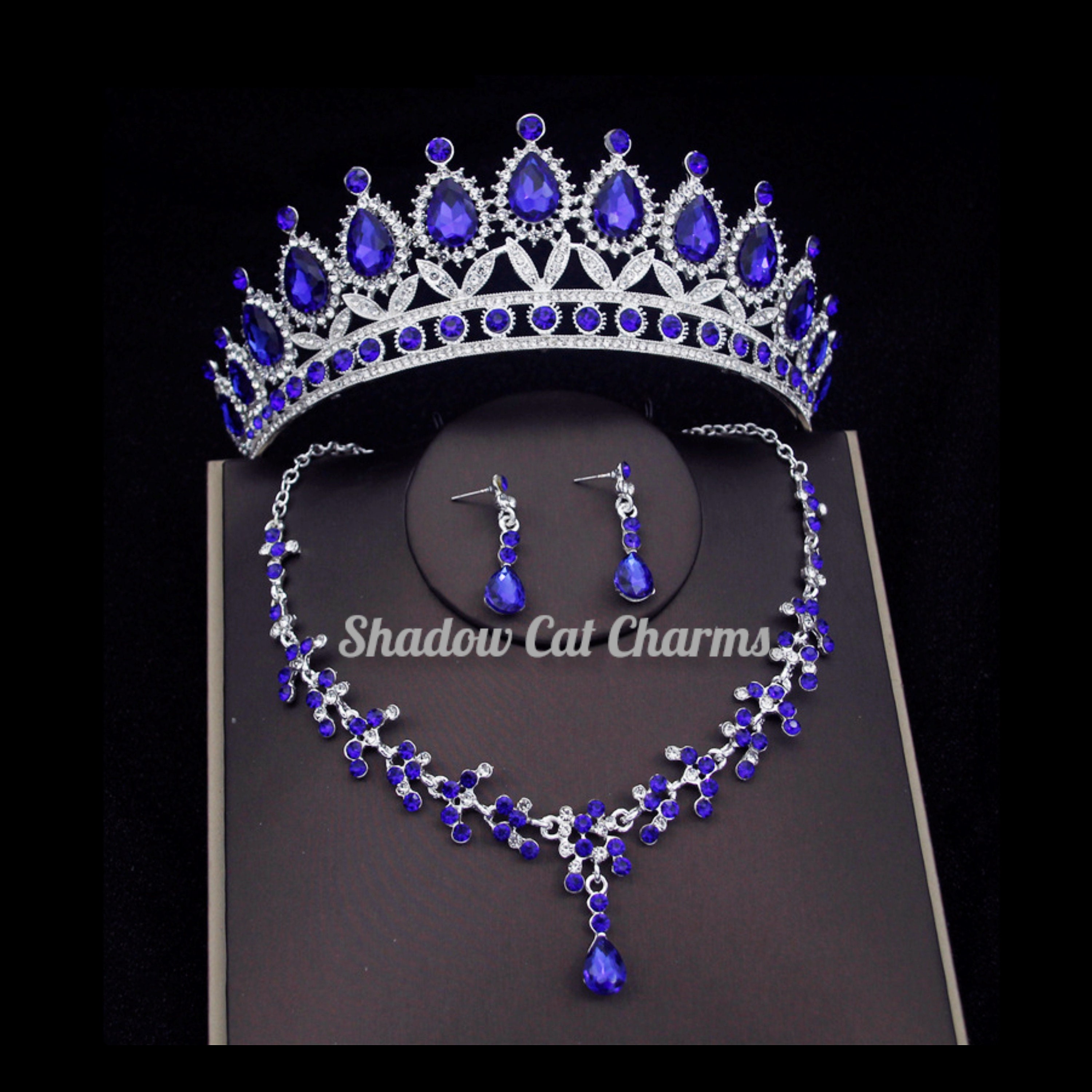 Blue Wedding Jewelry Sets