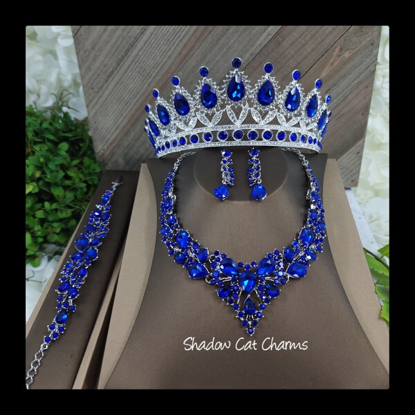 Royal Blue Crown - Etsy