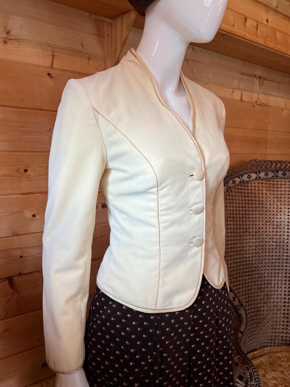 Vintage Anna Belinda velvet jacket RARE - Gem