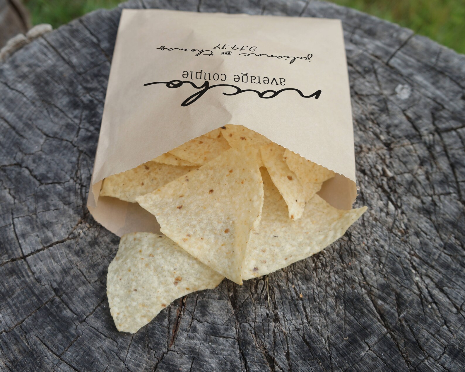 Nacho Bags, Rustic Wedding Sacks, Barn Wedding Favor, Engagement Party ...