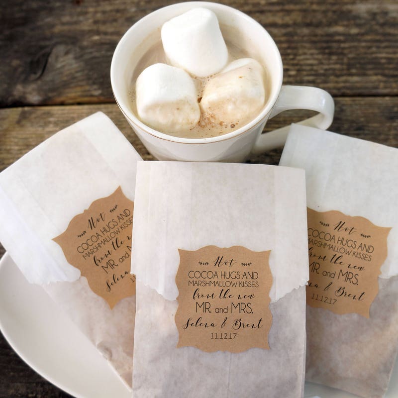 Hot Cocoa Favor - Etsy