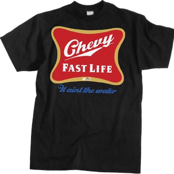 Chevy Fast Life Beer T-shirt Black Sizes up to XXXXL | Etsy