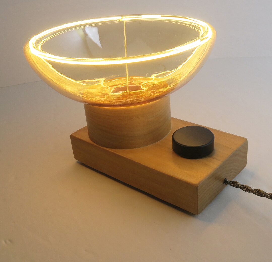 Professionnal Gift - LED Modern Lamp - Wood Lamp With Dimmer - Original ...