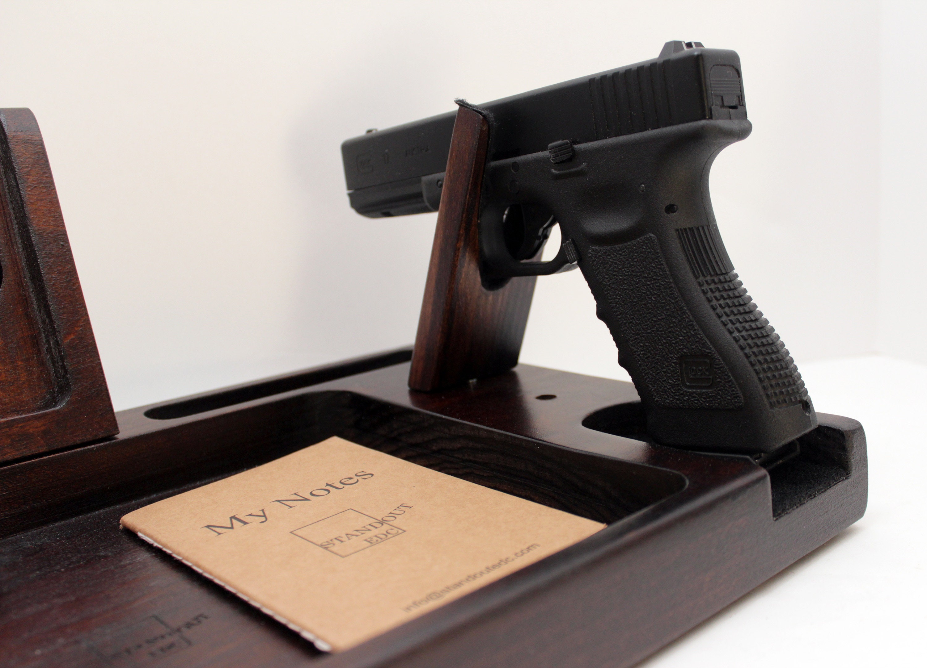 Desk Organizer Wooden Organizer Police Officer Gifts | Etsy