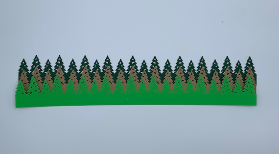 Creative Memories Treeline Border | Etsy