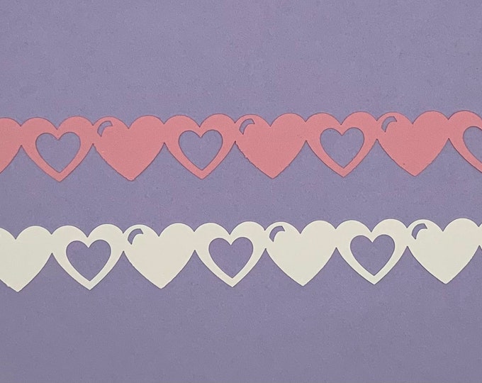 Creative Memories Double Heart Border - Etsy Österreich