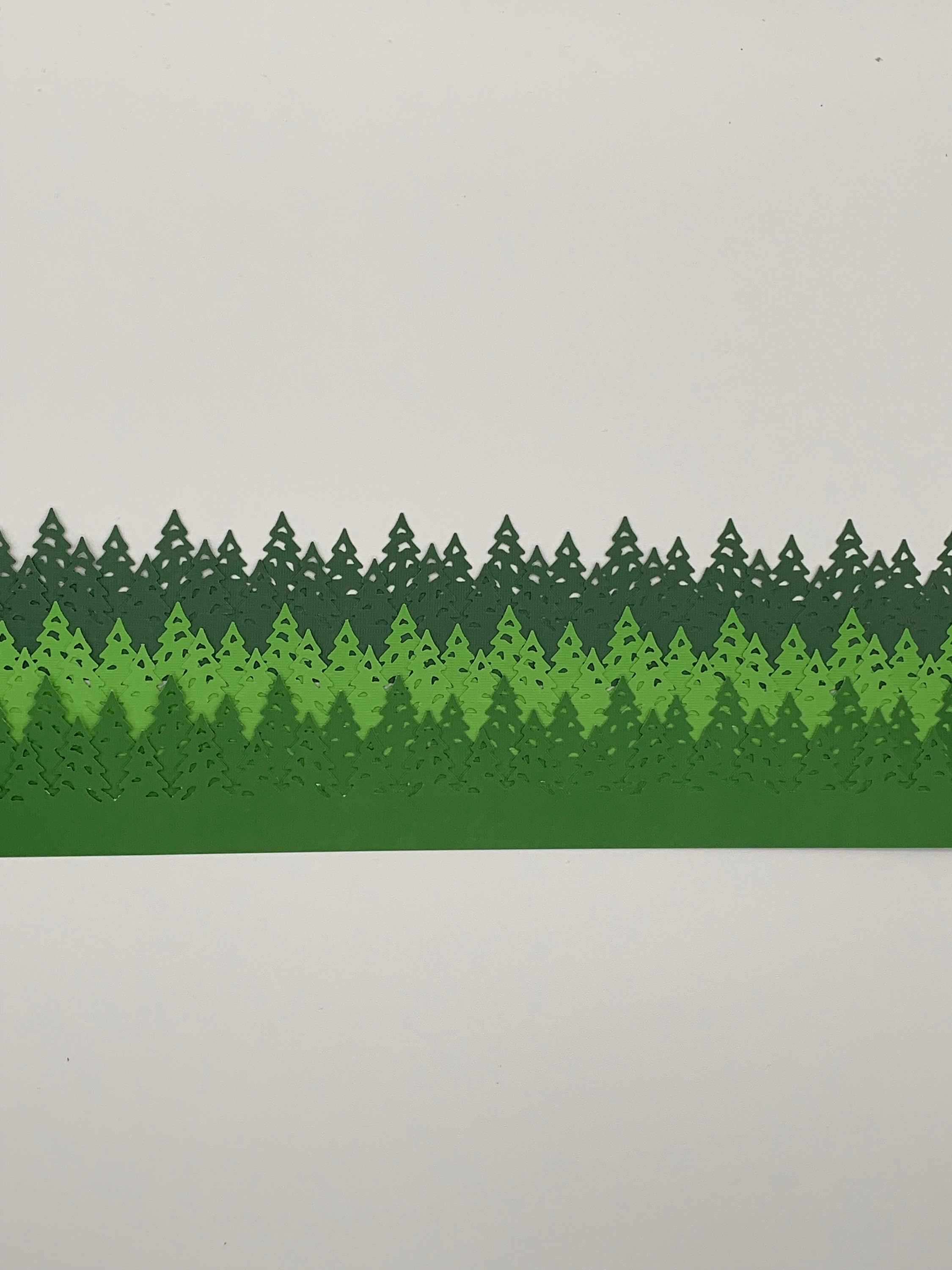 Creative Memories Treeline Border - Etsy