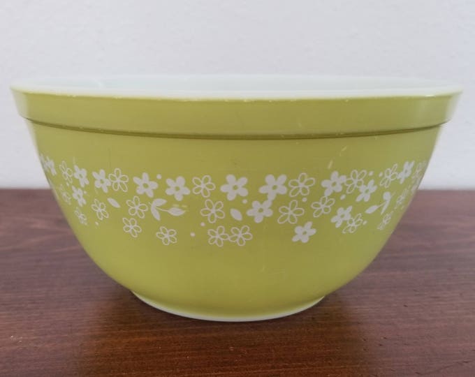 Pyrex Crazy Daisy Mixing Bowl 402 - Etsy